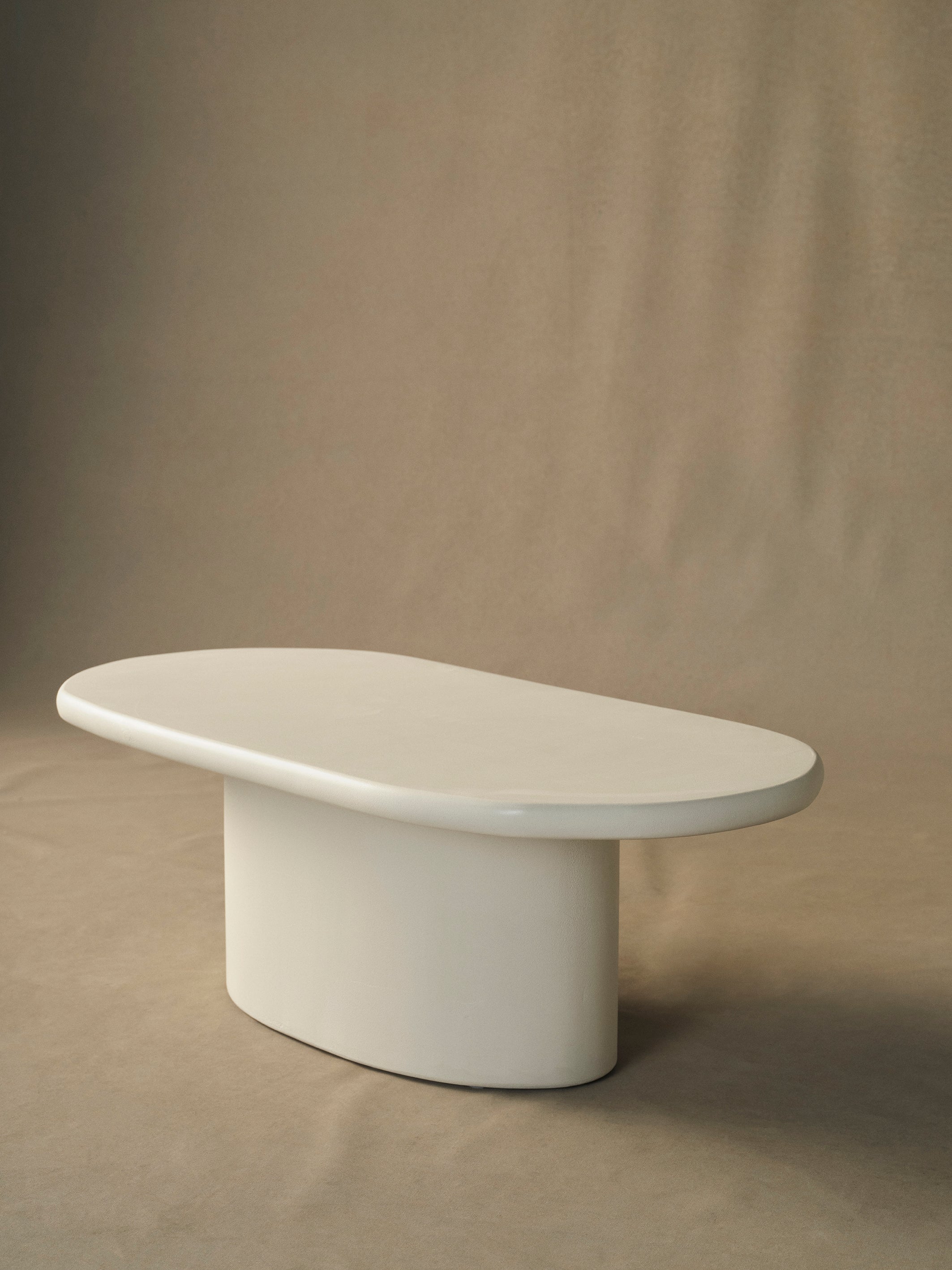 Gesso House Roberto Oval Coffee Table