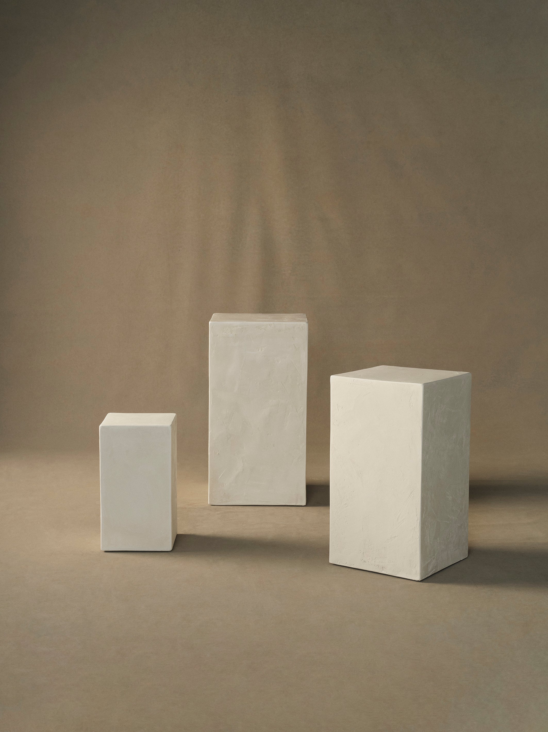Gesso House Plinths
